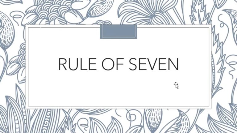 The "Rule of Seven" Explains Artist's Discouragement - Every Artist's ...